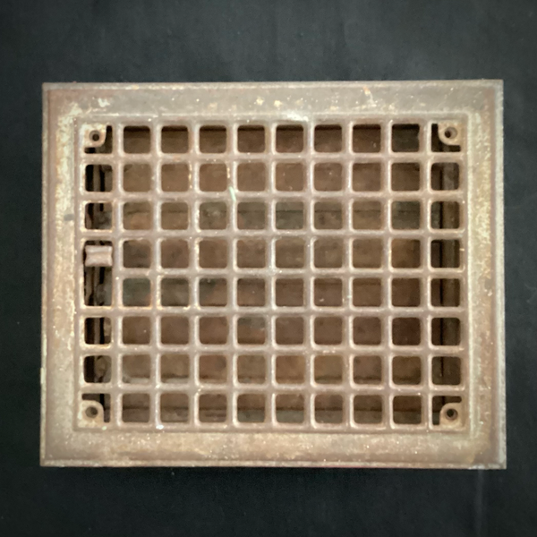 Antique Steel Heat Floor Register ~ Vintporium – Vintporium ...